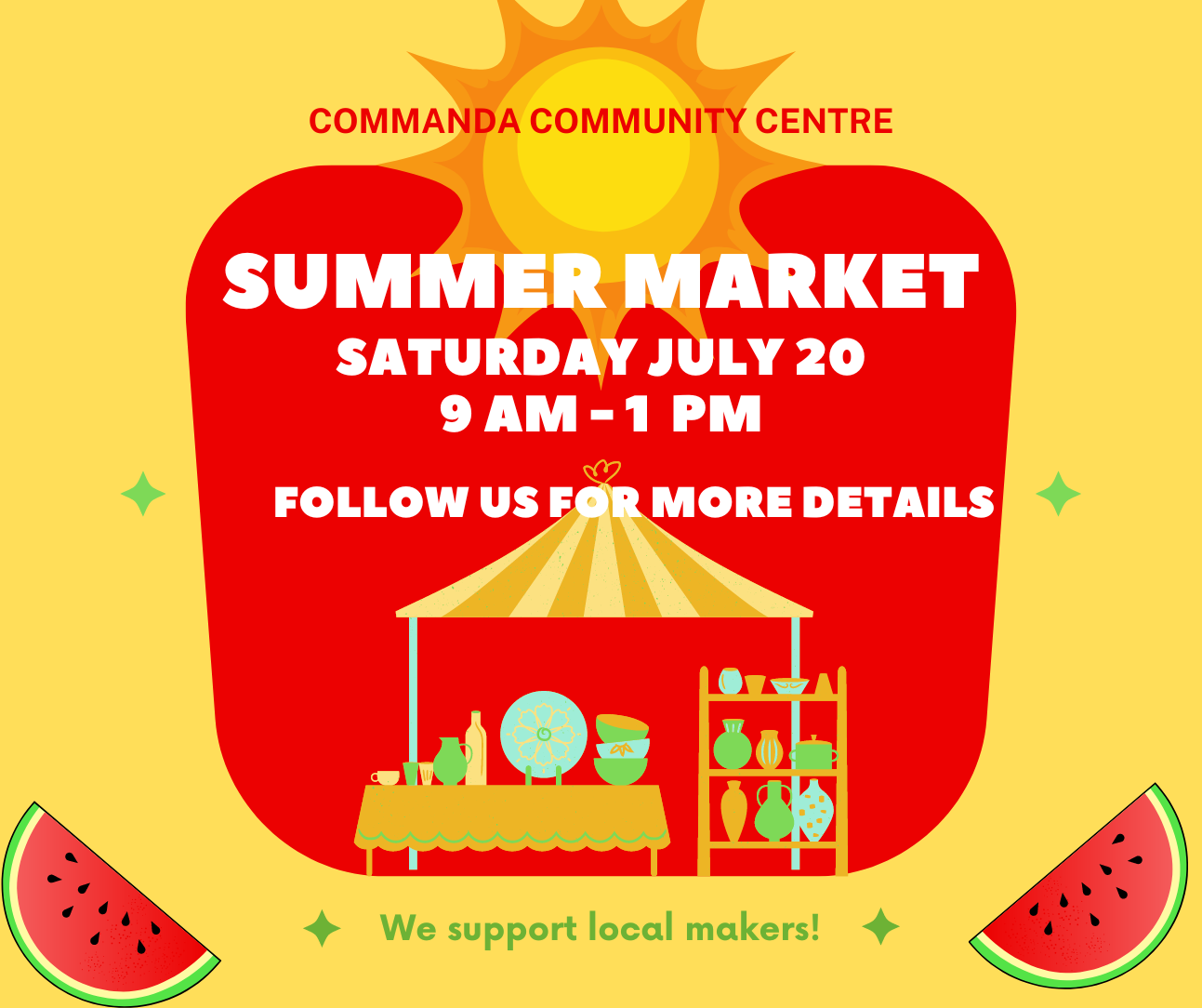 Summer Market - Commanda Community Centre